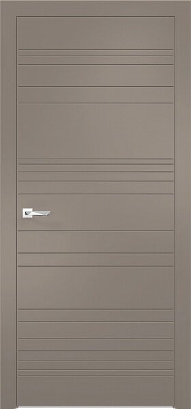 Межкомнатная Дверь Verda Севилья 20 Софт Мокко Глухая 2000х600мм (Полотно 1шт) / Верда.