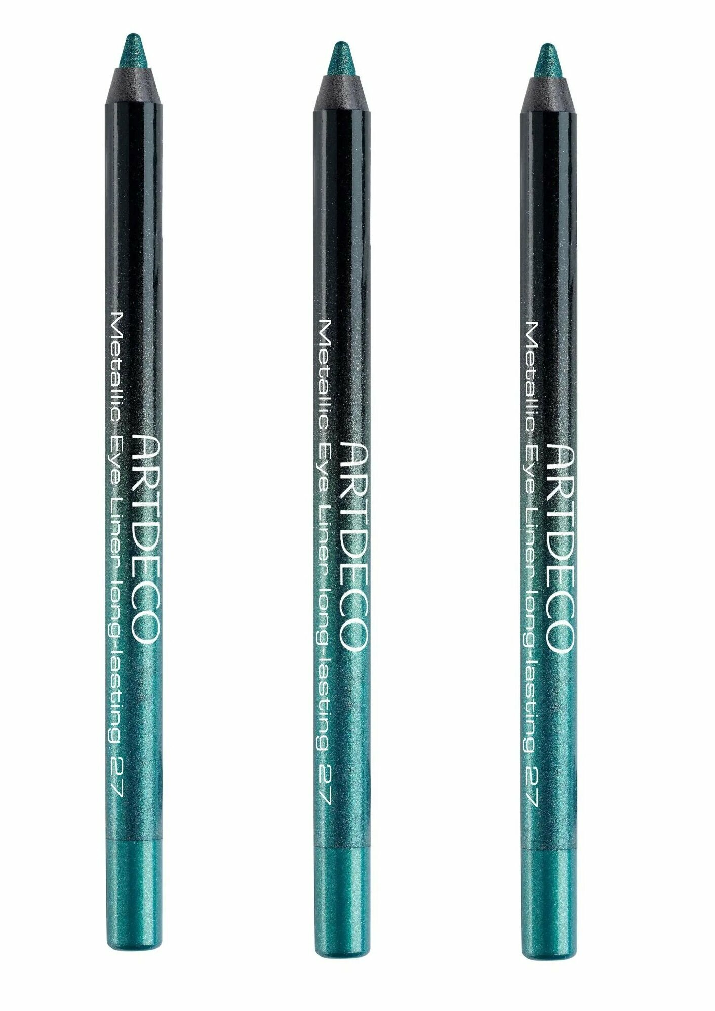 Карандаш для век Artdeco Metallic Eye Liner long-lasting: тон 27, 1,2 г, 3 шт
