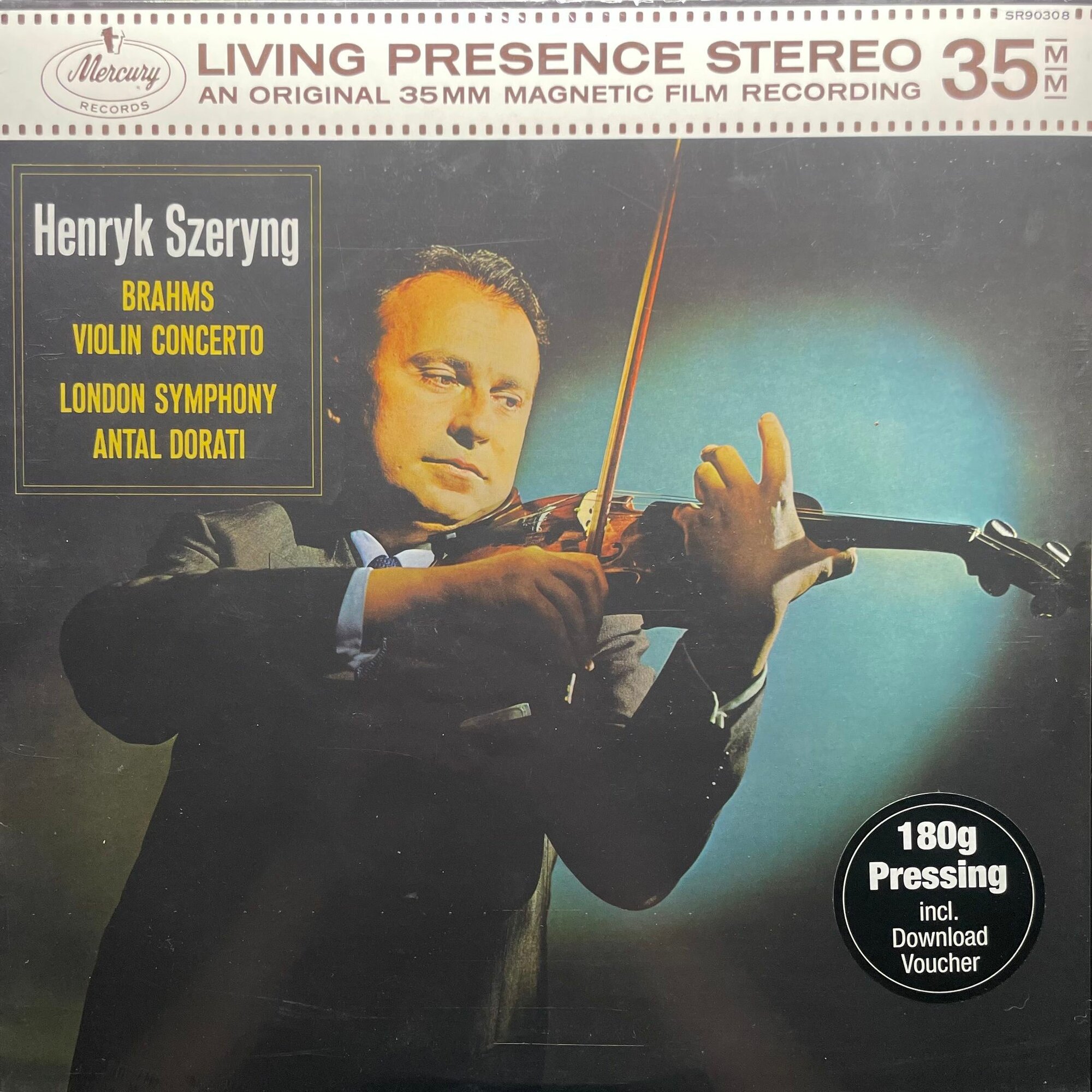 Виниловая пластинка Henryk Szeryng, Brahms, London Symphony, Antal Dorati - Violin Concerto (Германия 2016г.))