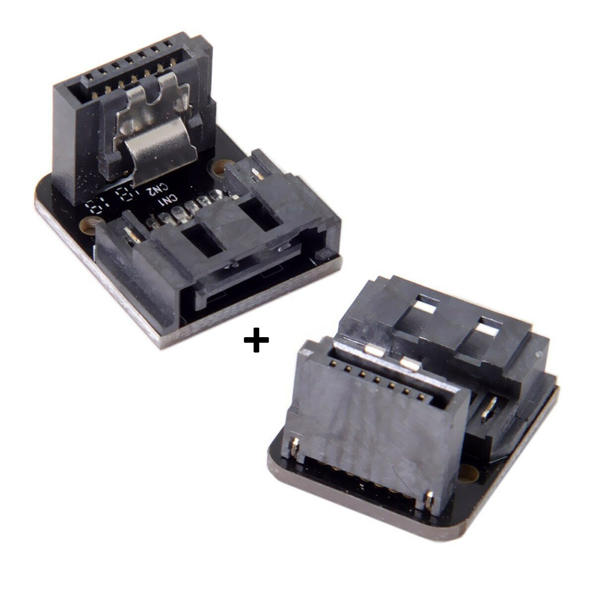 CYDZ SATA 7-контактный гнездовой разъем на 7-контактный штекерный разъем под углом 90 градусов Материнская плата Материн