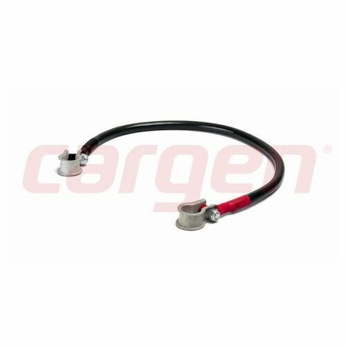 Перемычка аккумуляторной батареи с клеммами +/-, 500 мм, сечением 25 кв. мм. Cargen AX62425