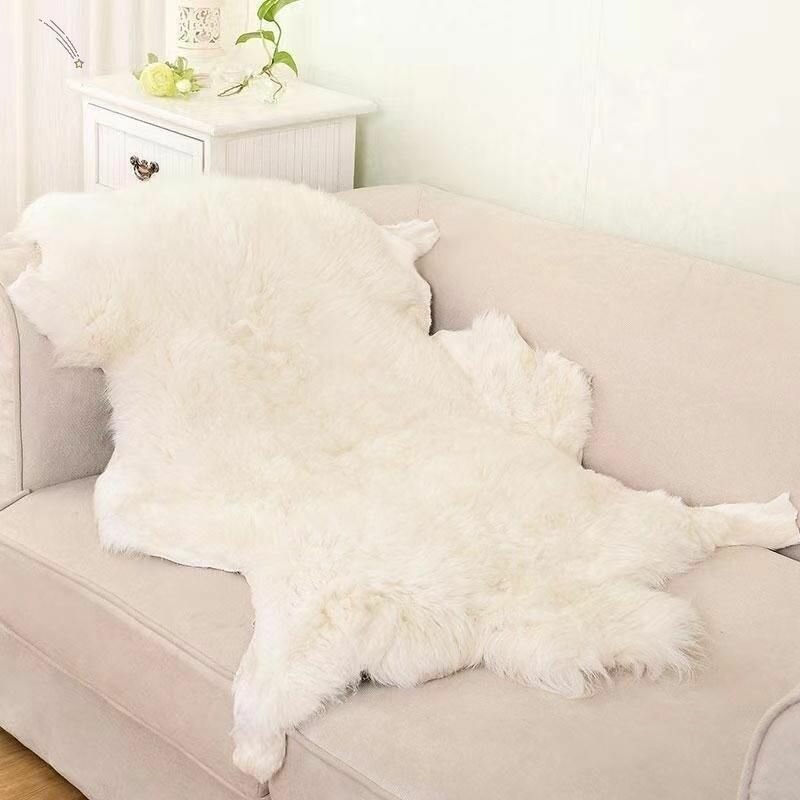 Натуральная овечья шкура меховой ковер из овчины