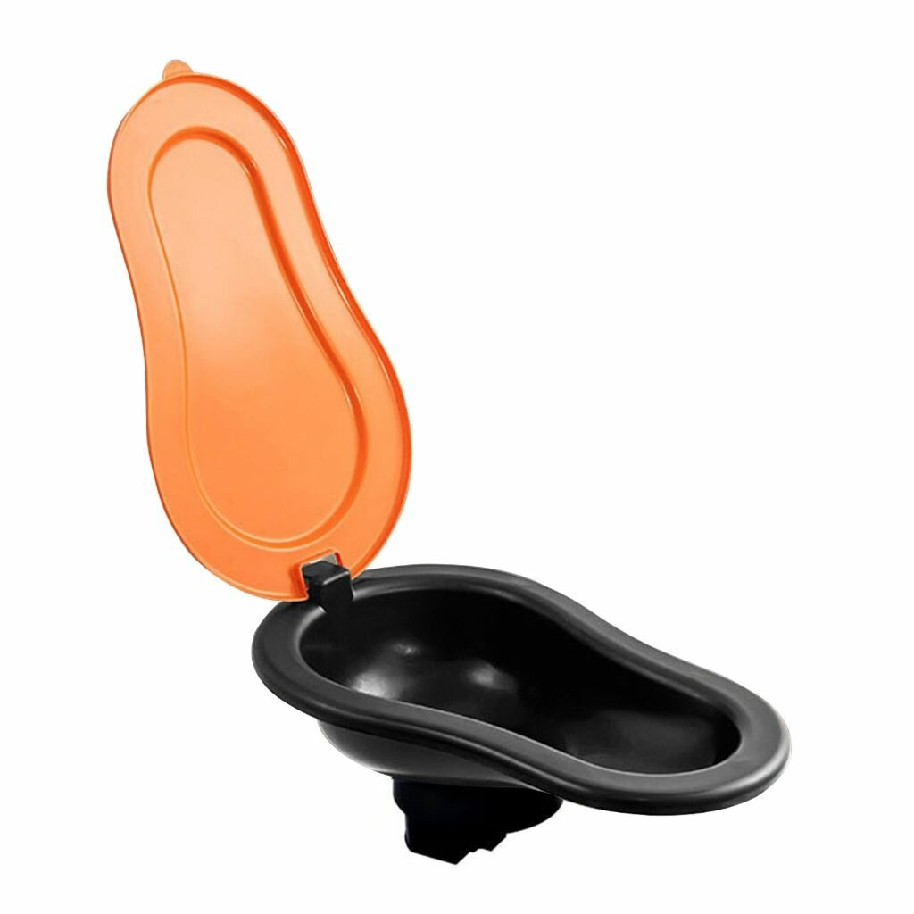 (1шт) Декоративный временный туалет для сидения на корточках-оранжевый