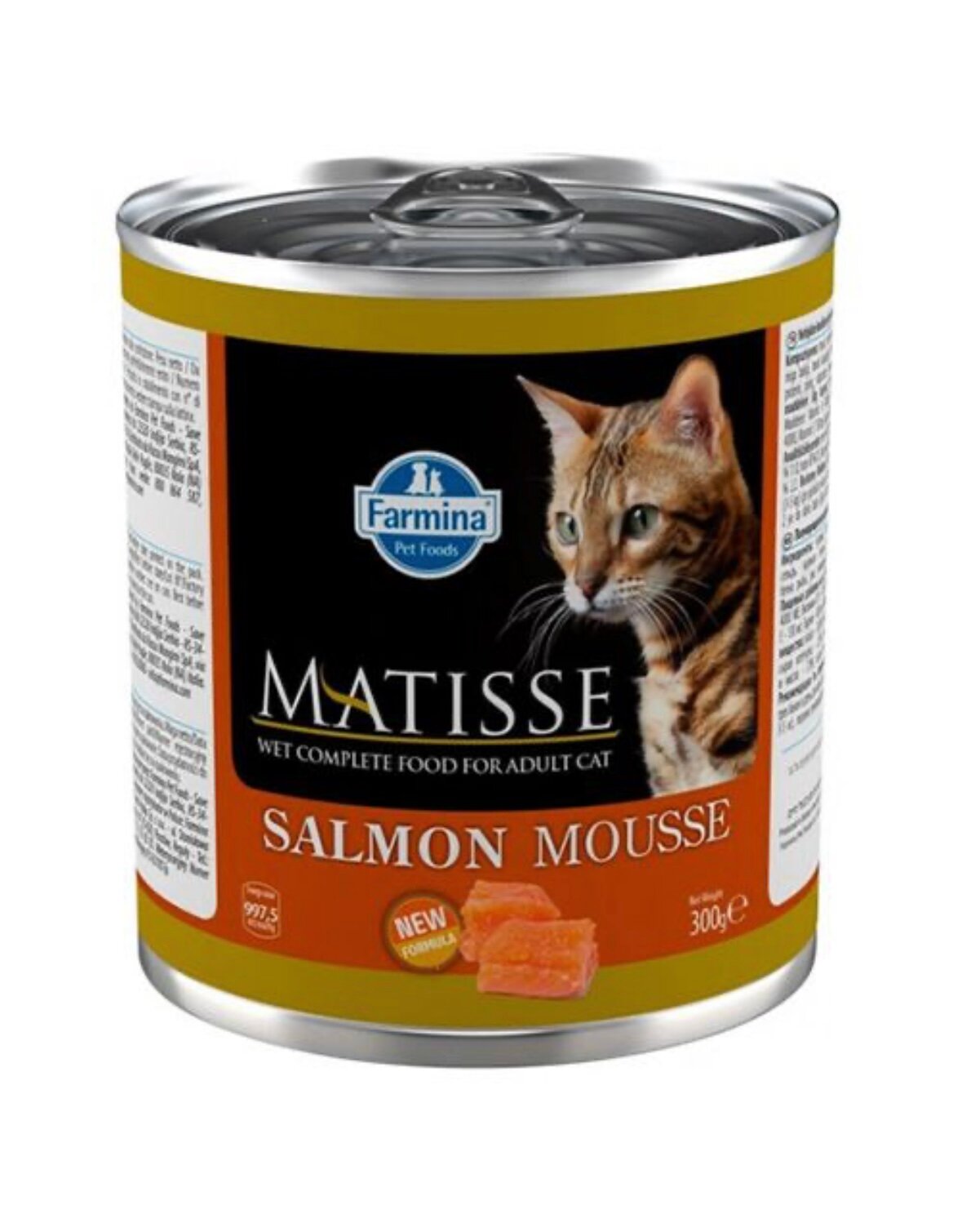 Консервы Farmina Matisse Mousse Salmon, мусс с лососем для взрослых кошек, 300г (6шт)