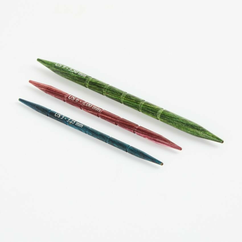 Спицы для вязания KnitPro "Dreamz", деревянные, для кос, 3 шт