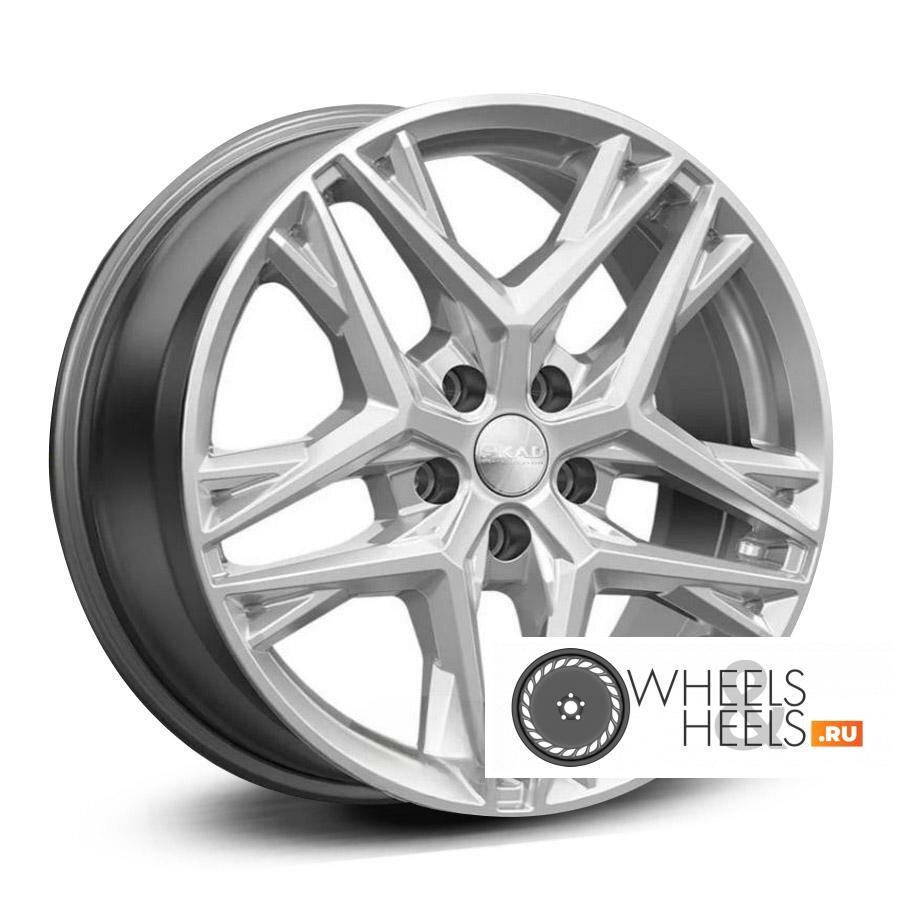 Диск автомобильный литой Скад Челси 18x8 5x120 et43 dia72.6 Насыщенный серебристый