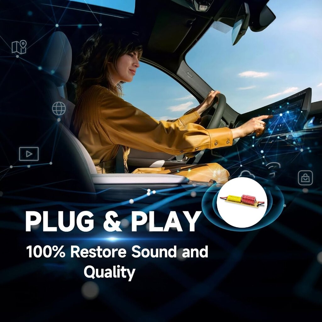 Кроссоверы для автомобильных Hi-Fi-колонок 80 Вт