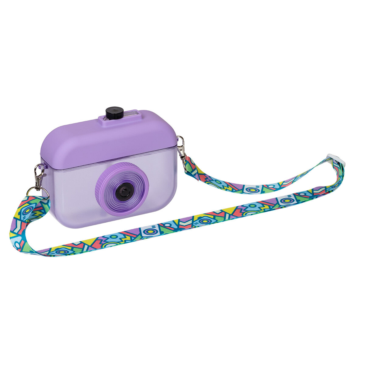 Lol&Pop LLP-010-AB93 Бутылка пластиковая 400 мл фиолетовый №03 16.8 х 6.4 х 12.3 см