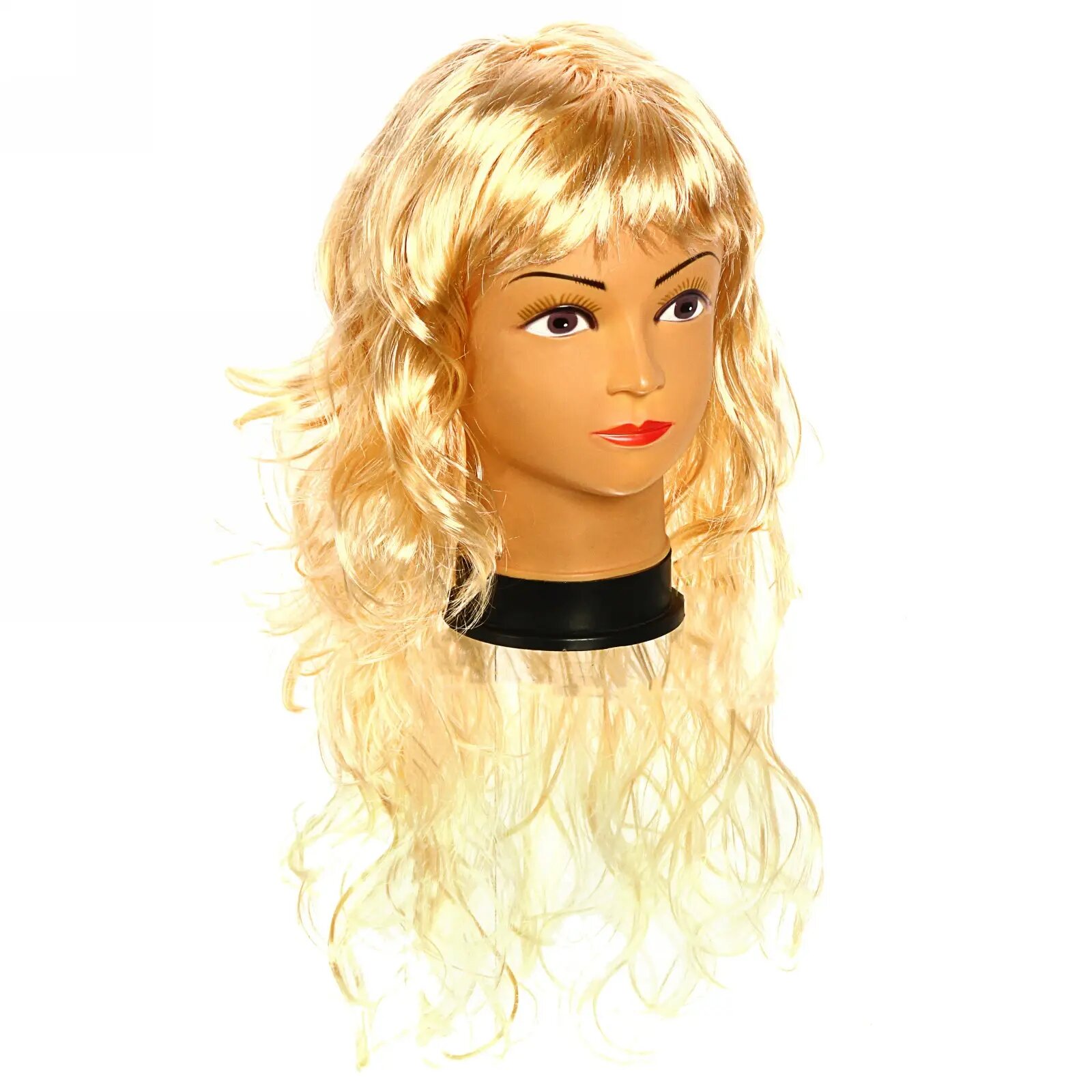 Парик карнавальный «Чаровница», натуральный блонд, локоны 60 см, стильный образ