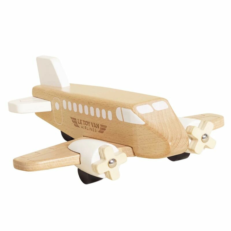 Деревянный игрушечный самолет Le Toy Van Wooden Toy Plane