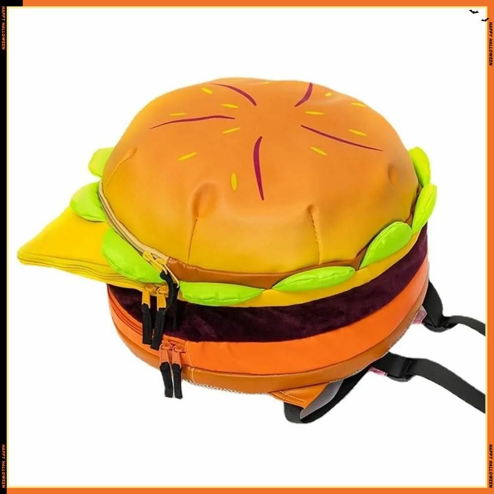 Рюкзакитворческий Чизбургер Гамбургер Бургер