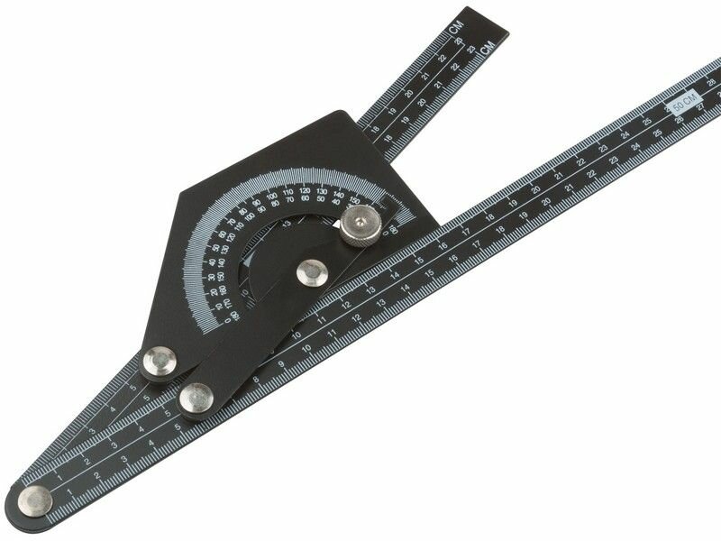 Угломер-квадрант 225-500мм алюминиевый (10/60)