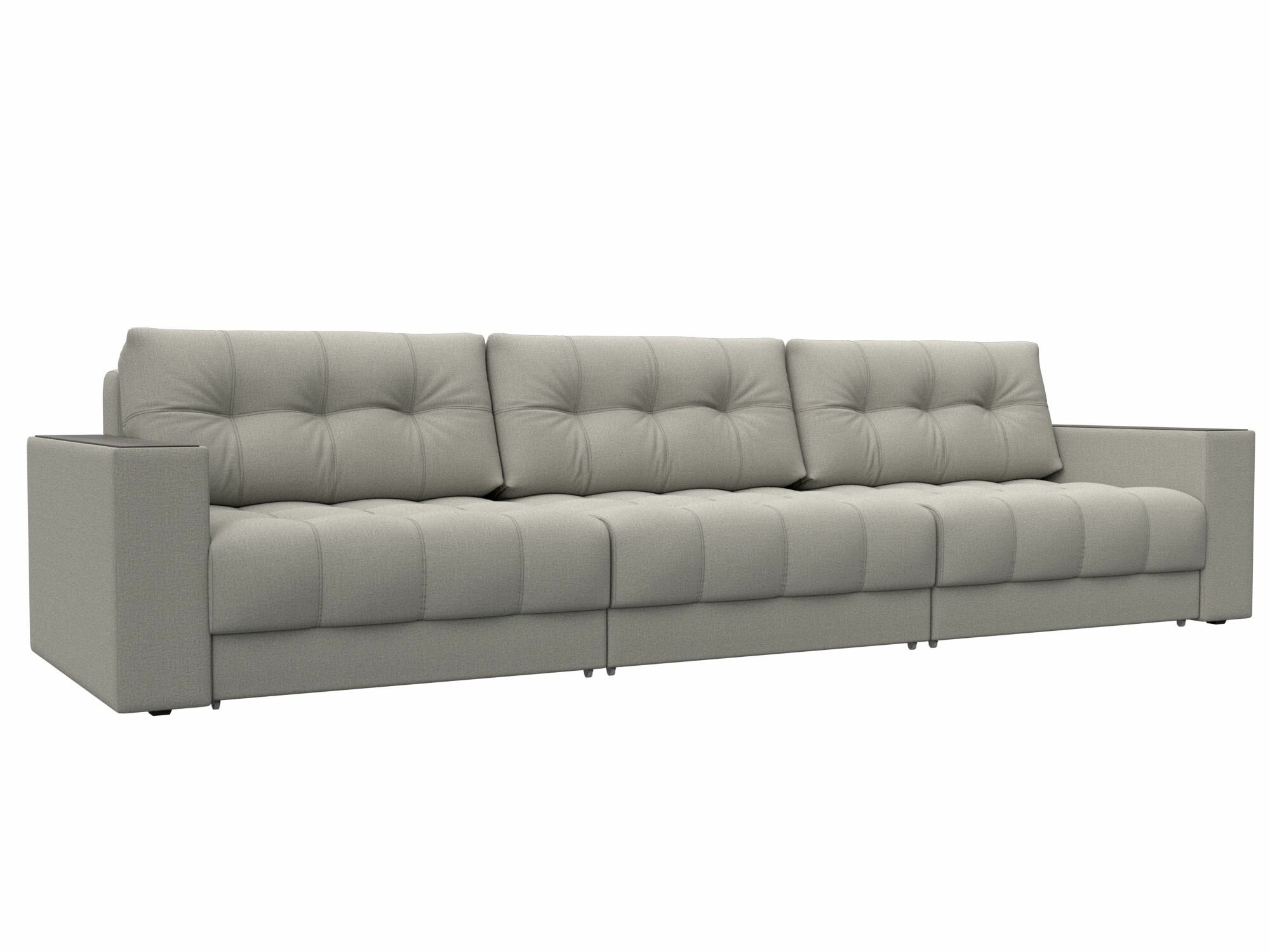 Диван прямой с декором Бруно НПБ Лонг, Рогожка