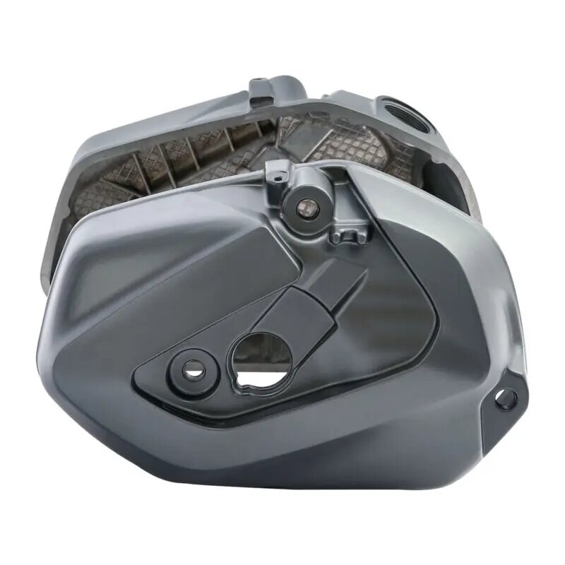 Левая и правая крышка головки блока цилиндров подходит для BMW R1250GS 2019-2023 R1250R R1250RS R1250RT 2019-2025 Серый, Steel Gray