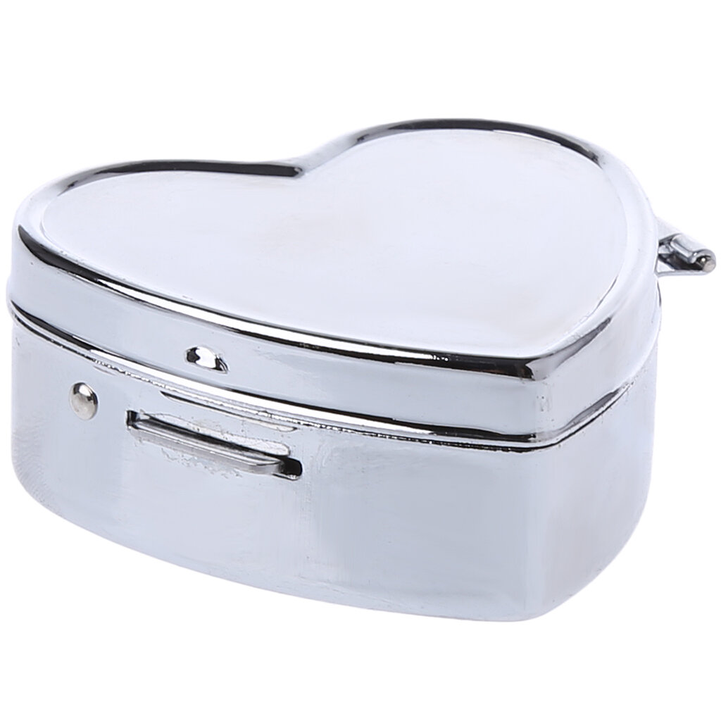 Контейнер для хранения лекарств с 2/3 сетками для таблеток Коробка для таблетированного витамина Fish O