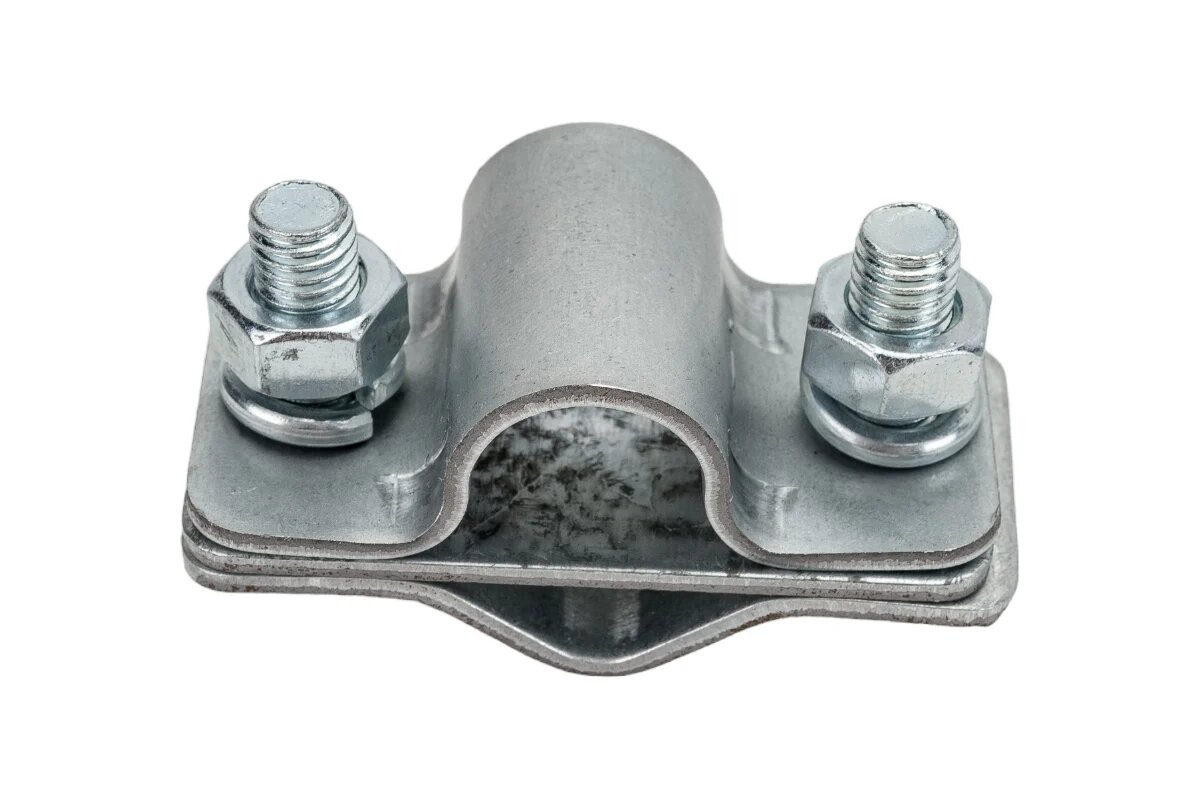 EZETEK Соединительный зажим для прутка 16 мм параллельный стержень, оцинковка 90550