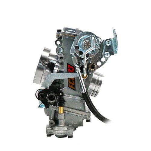 Карбюратор Alconstar-RACING FCR 28 33 35 37 38 39 40 41 мм, плоский скользящий карбюратор для 300-650cc ATV Quad Dirt Bike UTV Серый, 33