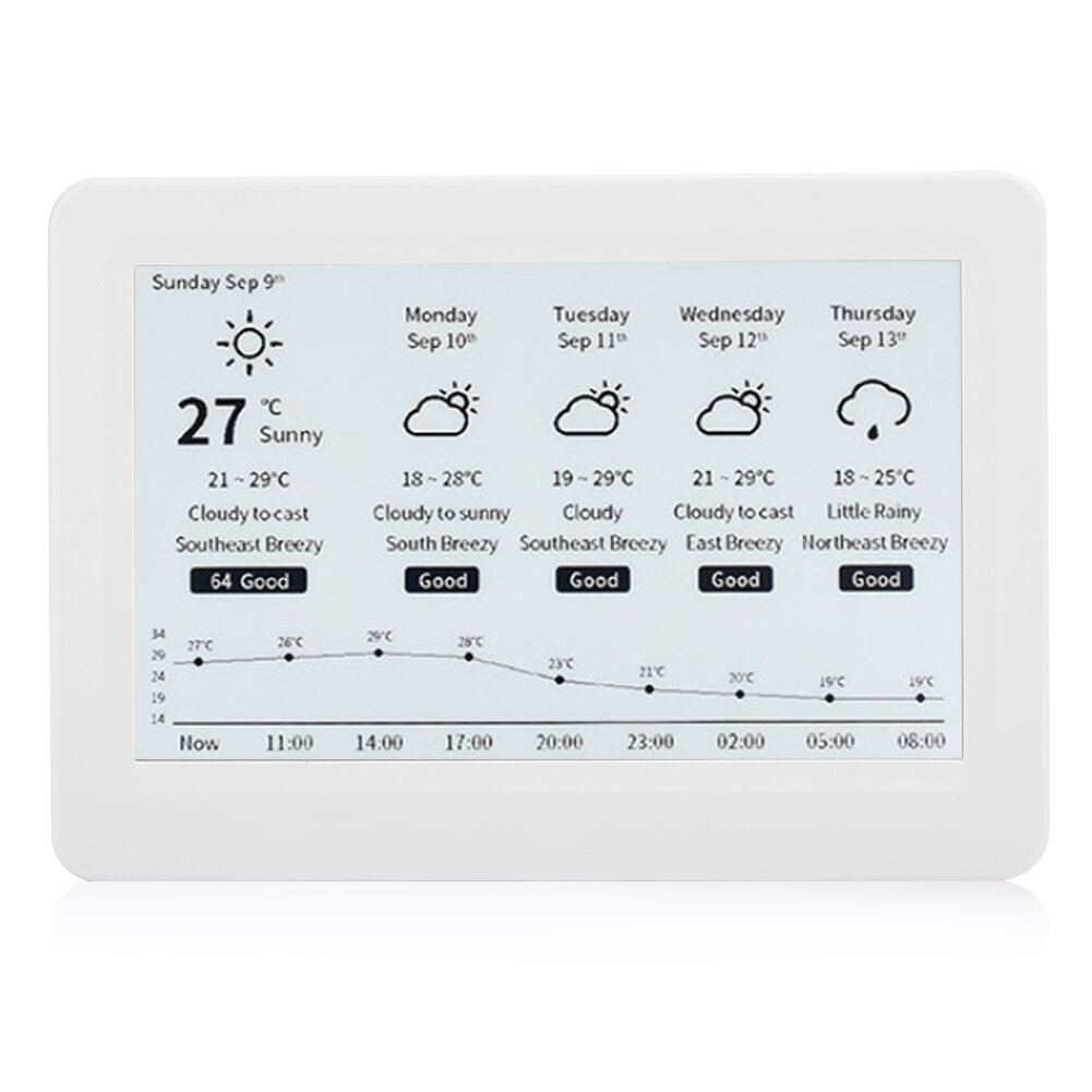 Экран E-Ink Near Field Communication Пассивная Тонкая Беспроводная Силовая щетка 7,5 дюйма (Чернильный экран)