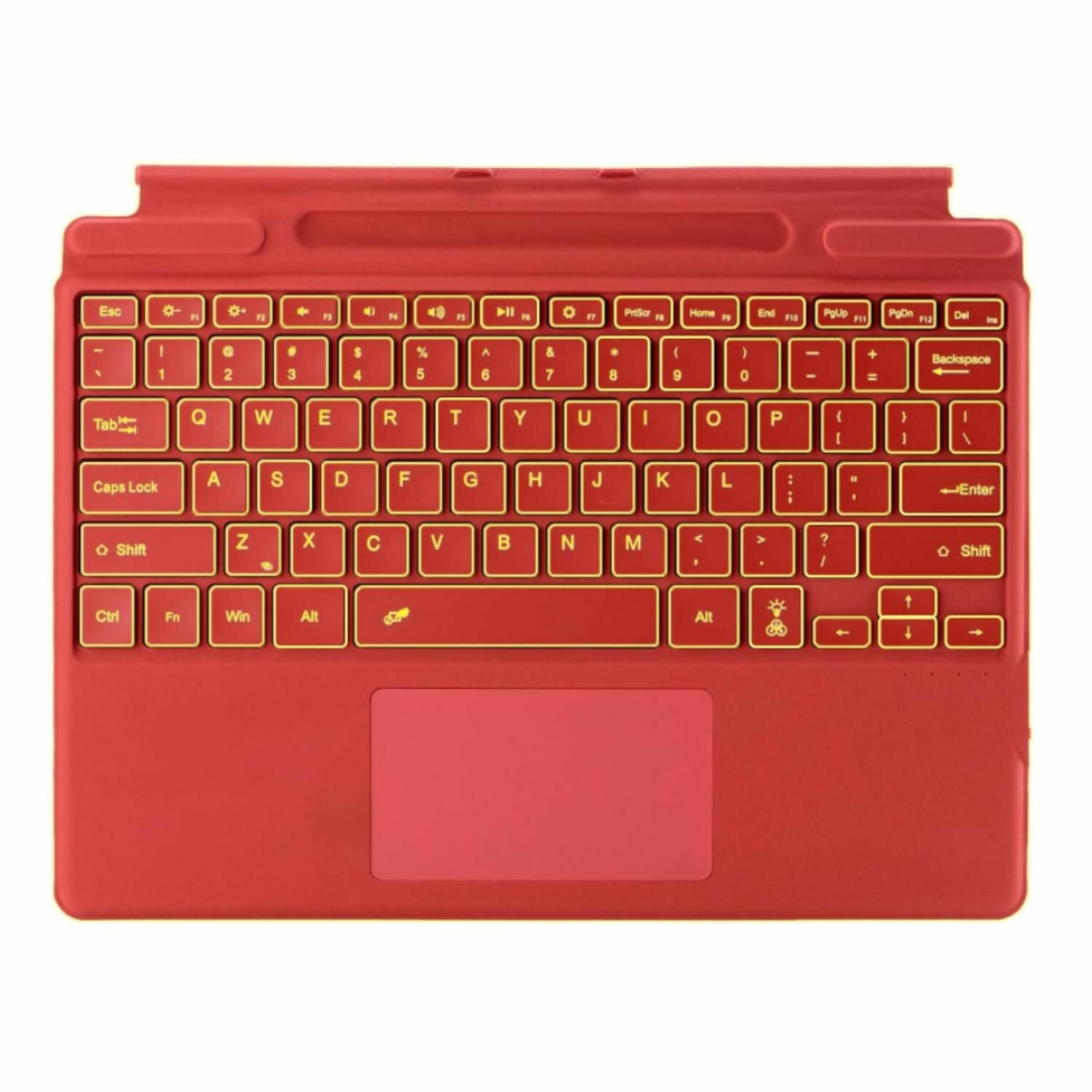 Сенсорная клавиатура с семью цветами подсветки для Microsoft SurfacePro8/9/10/11/X.