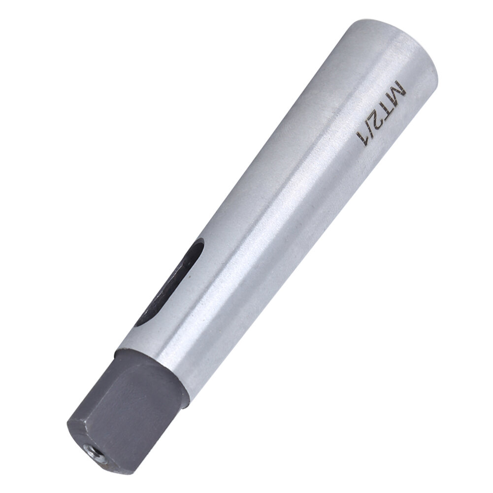 Переходник для сверла MT2 на MT1, серебряный, высокопрочный, износостойкий, адаптер MT1 для сверления в тяжелых условиях