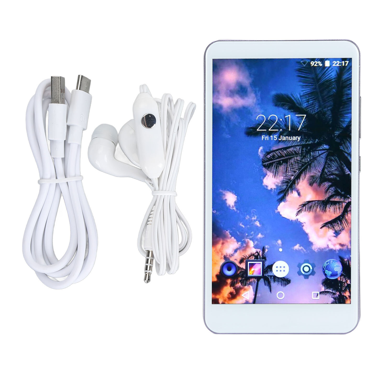5,0 дюйма MP4 Player Smart Shoom Survide Bluetooth 5.0 Wi -Fi 2200MAH Перезаряжается 16 ГБ ПЗУ и 128 ГБ