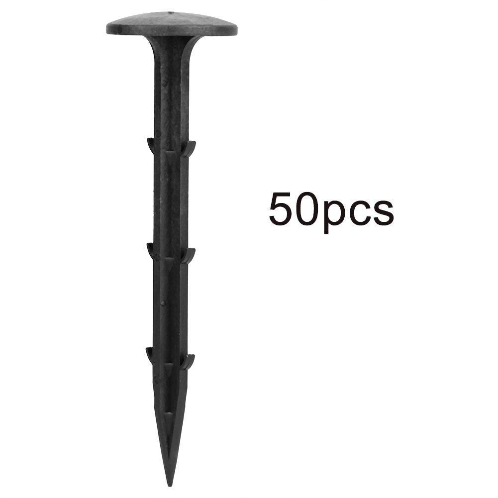50 шт. пластиковый прочный садовый тент для кемпинга, навес для палатки, колышек, гвоздь (11 см)