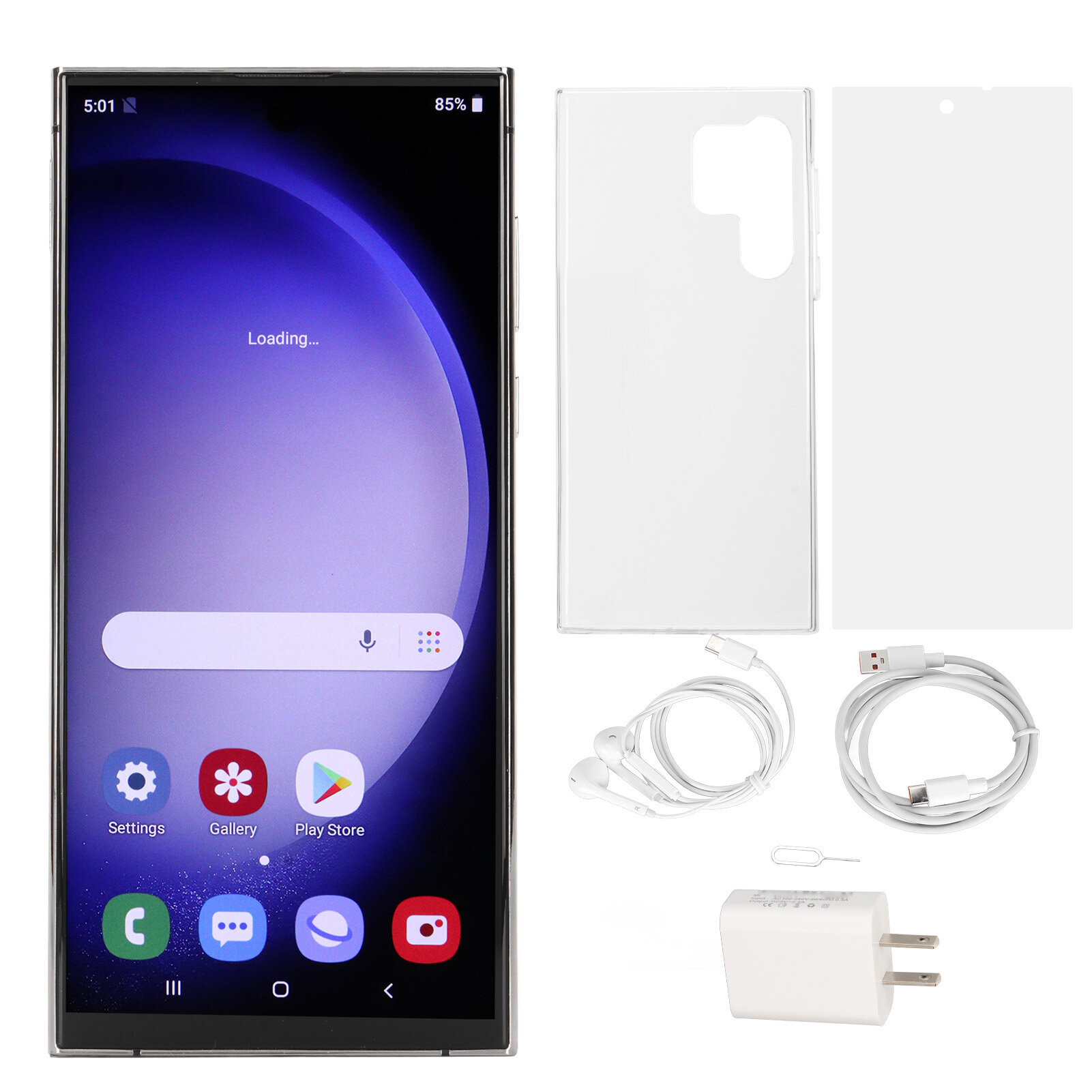 6.8 В разблокированных смартфонах со встроенными ручкой 100–240 В 6800 мАч 16MP 32MP для Android 12.0 8GB 256 ГБ типа C Face Face Разблокировка 4G Мобильный телефон White Us Plugc