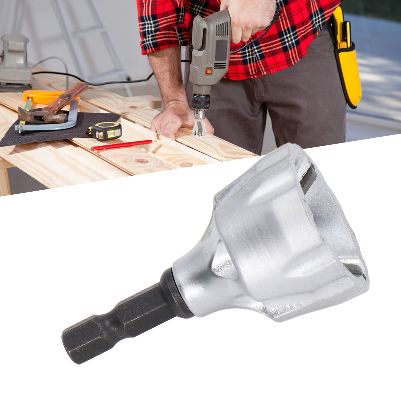 Инструмент для снятия внешней фаски, твердосплавный шестигранный хвостовик, снятие фаски, снятие заусенцев, аксессуары для электроинструментов