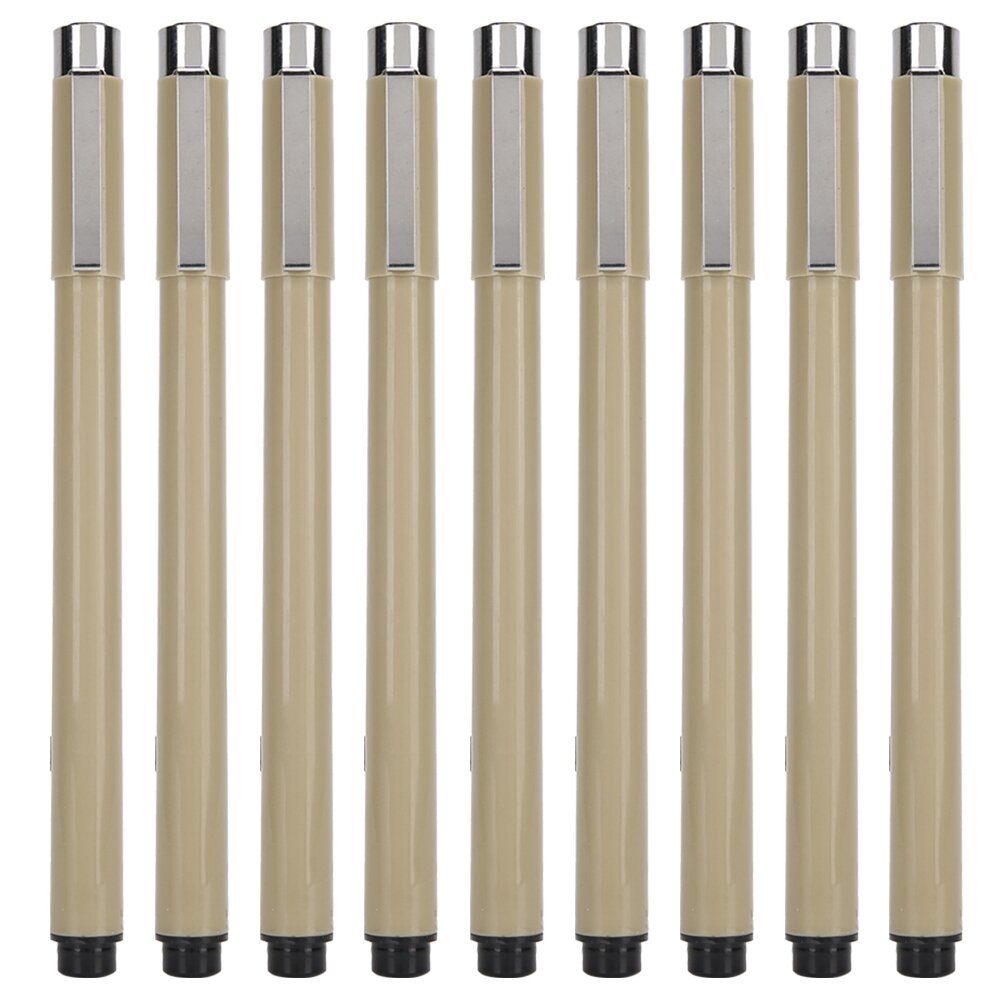 Набор ручек Fineliner Водонепроницаемая чернильная ручка для рисования Нетоксичная дизайнерская игла Fineline Pen