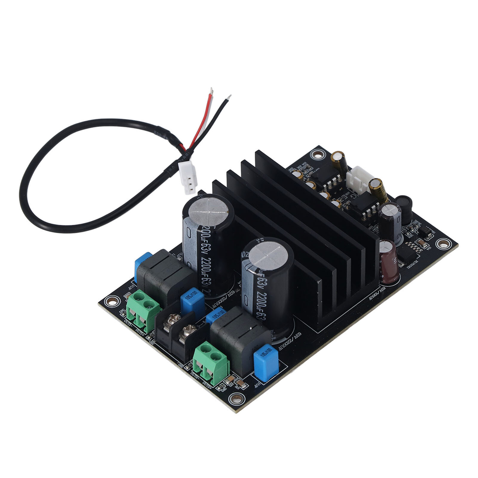 Миниатюрный цифровой аудиоусилитель мощности, стабильный ток в режиме ожидания 80 мА, плата усилителя мощности 300 Вт + 300 Вт, DC24‑48 В, TPA3255