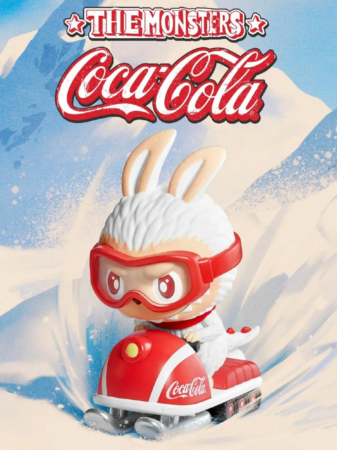 Фигурка Pop Mart "Labubu x Coca-Cola Secret Box Pop Mart", коллекционная, 7 см