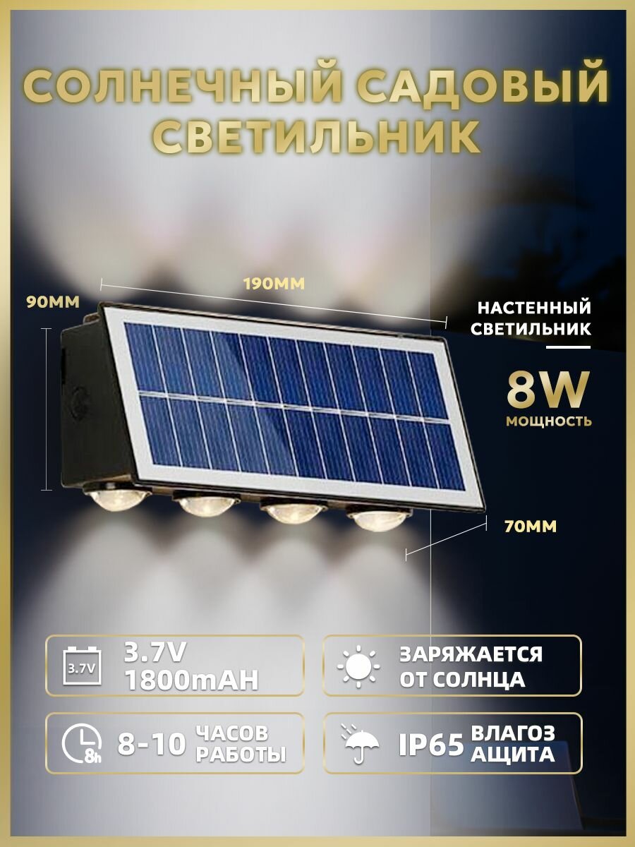 Basic Unittt Уличный светильник, количество ламп:8шт