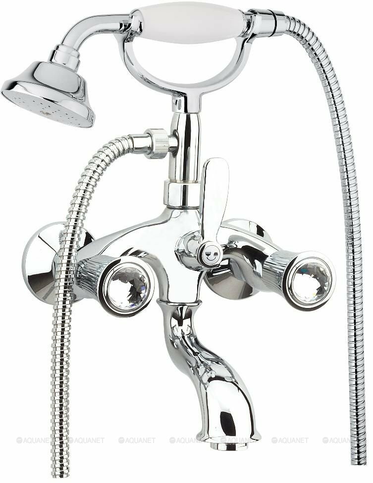 Смеситель для ванны Fiore VENERE SKY SWAROVSKI 13CR0600, золото