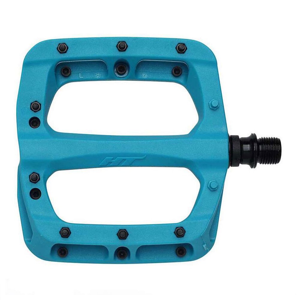 Педали нейлоновые HT PA03A, цвет Бирюзовый