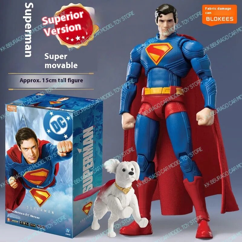 Blokees DC Superman 2025 Champion Version Superdog Krypto Фигурки