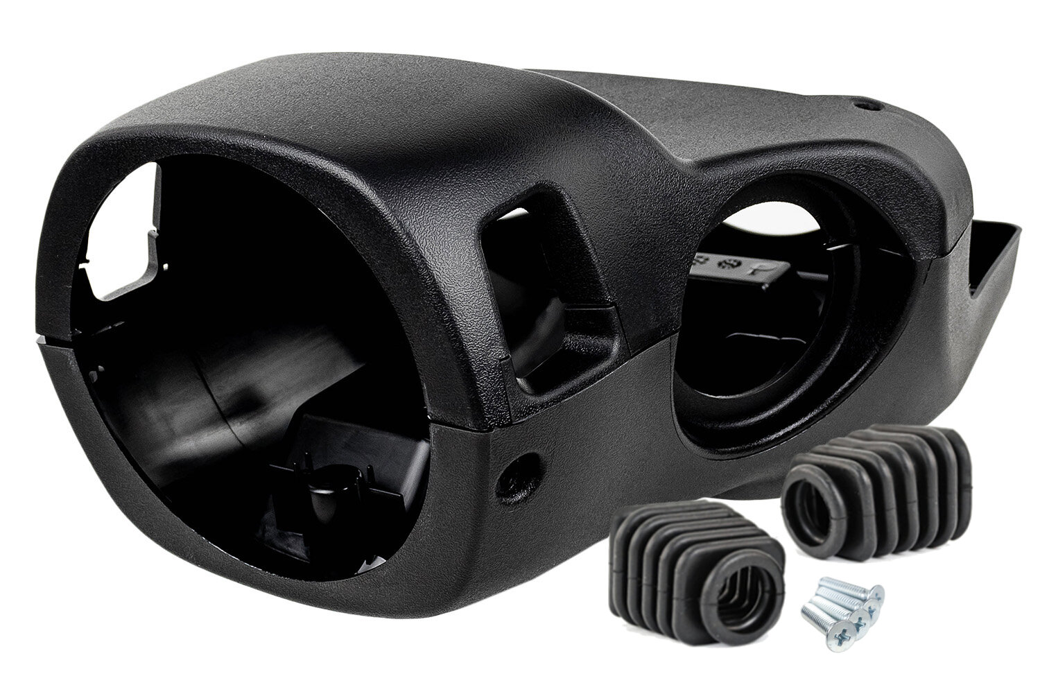 Кожух рулевой колонки с винтами и пыльниками подрулевых переключателей для Лада Приора