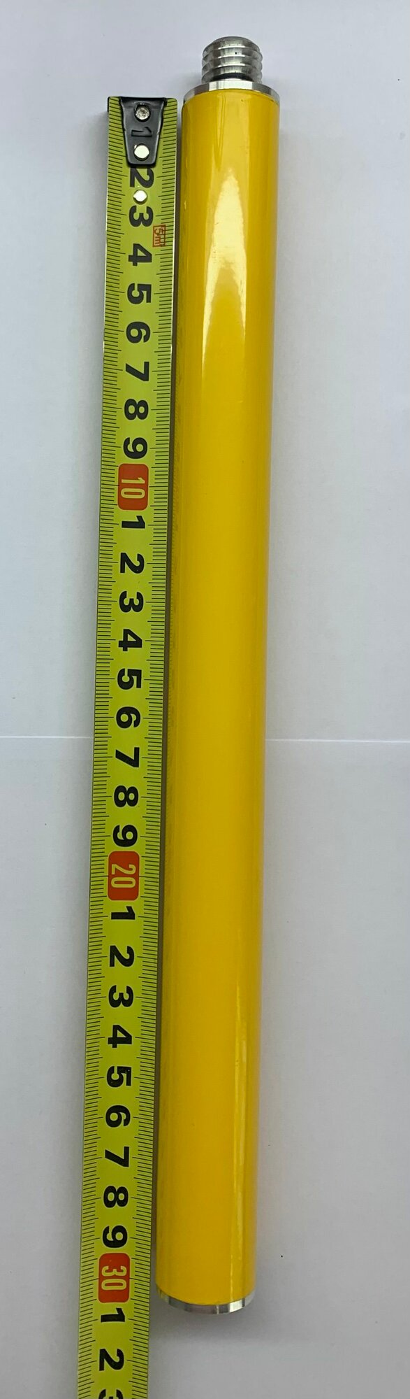 Минивеха алюминиевая 30см, секция диаметром 25мм для установки GNSS приемника