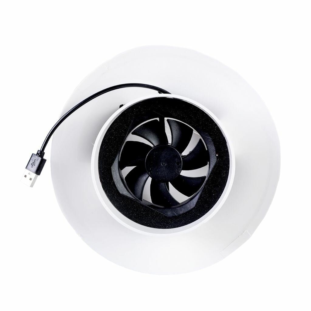 (1шт) USB 110 мм вытяжной вентилятор с дождевой крышкой