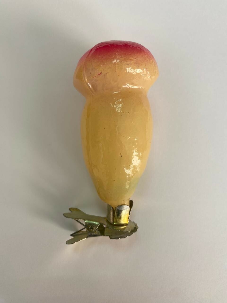 Елочная игрушка СССР Гриб, 8см