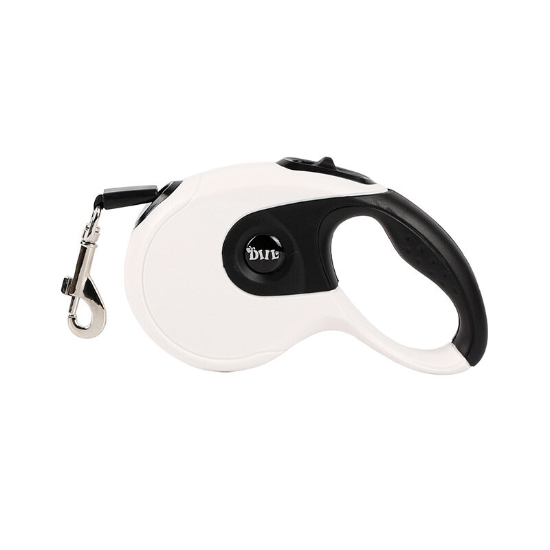 Поводок для собак "Бишон Сацума", выдвижной, автоматический, с резиновым покрытием