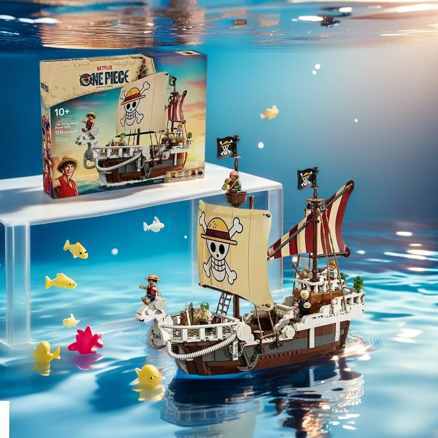 One Piece series 75639 Корабль-pи жний Мэ ри