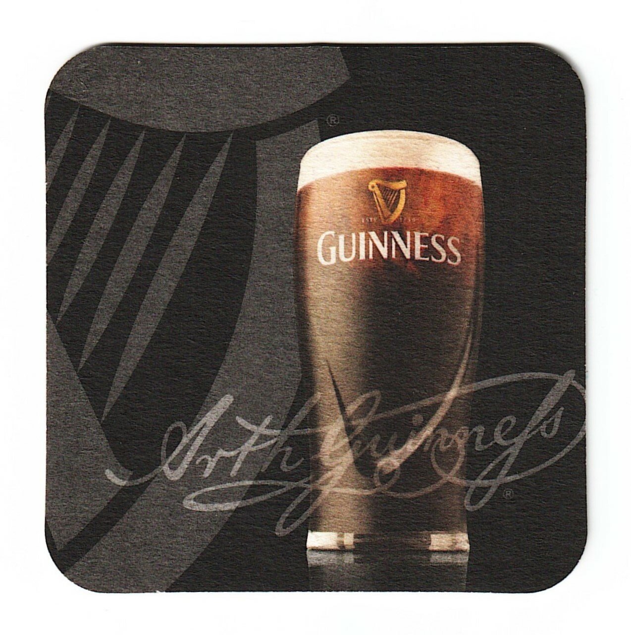 Бирдекель (костер) Guinness Arth (подставка под пивной бокал)