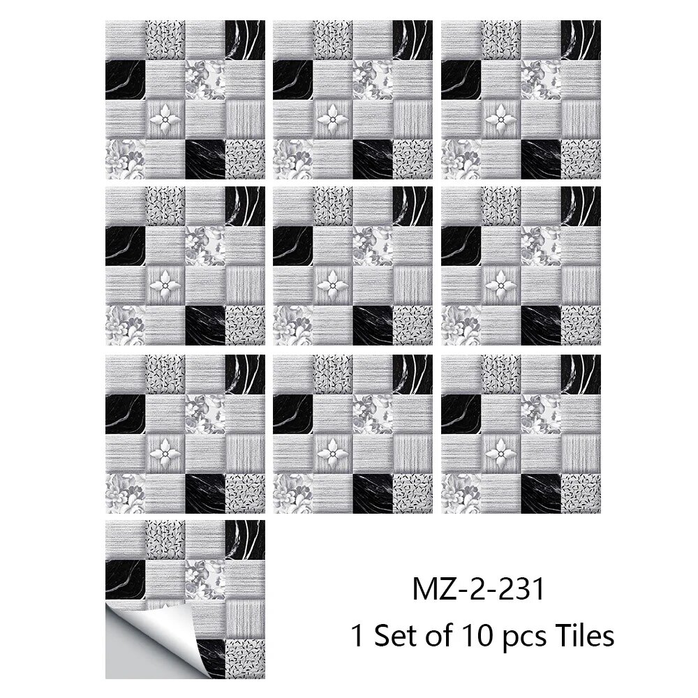 10/15/20/30 см наклейка на плитку в стиле Мандала для дома, ванной комнаты, гостиной, декор, наклейки на стену, самоклеящиеся съемные обои из ПВХ