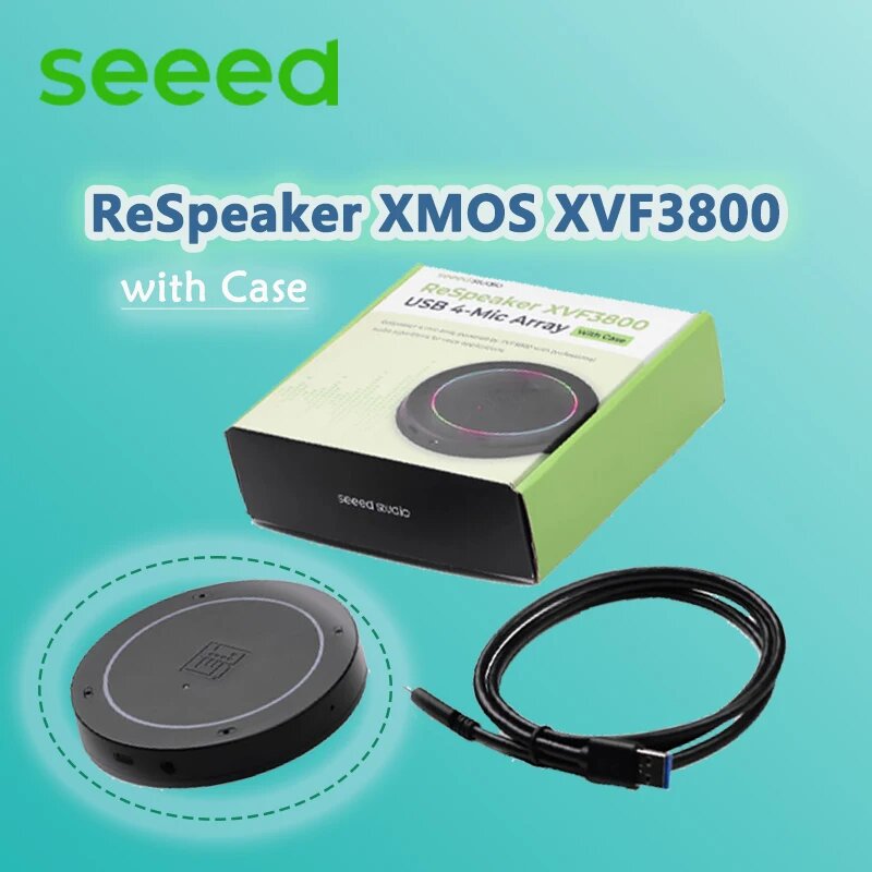 Seeed ReSpeaker XMOS XVF3800 Черный — фото 1