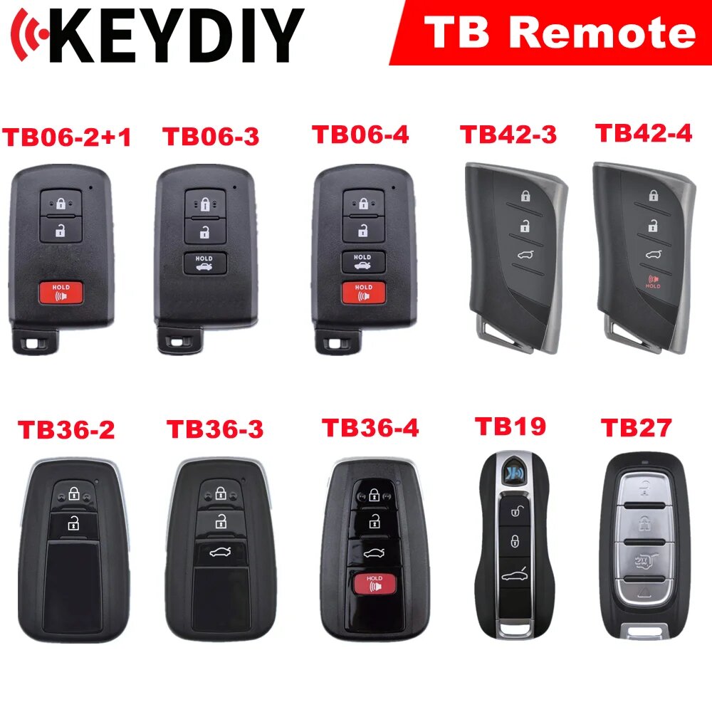 KEYDIY KD TB36-3 Универсальный ключ для Toyota/Lexus/Chrysler
