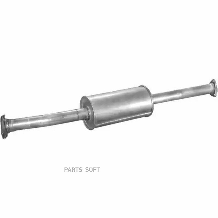 Глушитель средн часть CITROEN: JUMPER 1.9 TD 94-01.02 FIAT: DUCATO II 1.9TD 94-01.02 PEUGEOT: BOXER 1.9TD 94-01.02, 2.5D 98-01.02 от официального дистрибьютора, POLMOSTROW, артикул 04122