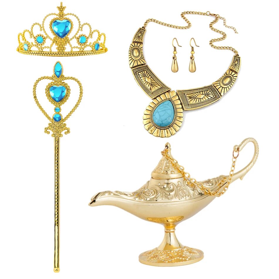 Платье принцессы Жасмин Disney синего цвета