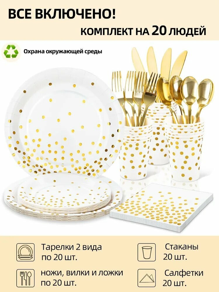 Набор одноразовой посуды