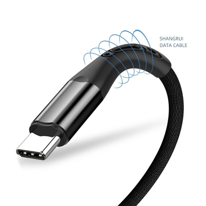 Кабель для передачи данных Type c к micro USB-2 метра — фото 1