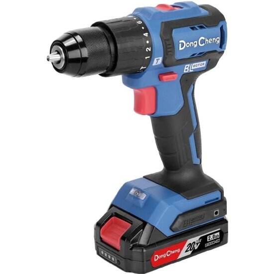 Дрель-шуруповерт аккумуляторная ударная Dongcheng DCJZ2040i13(TYPE AM)